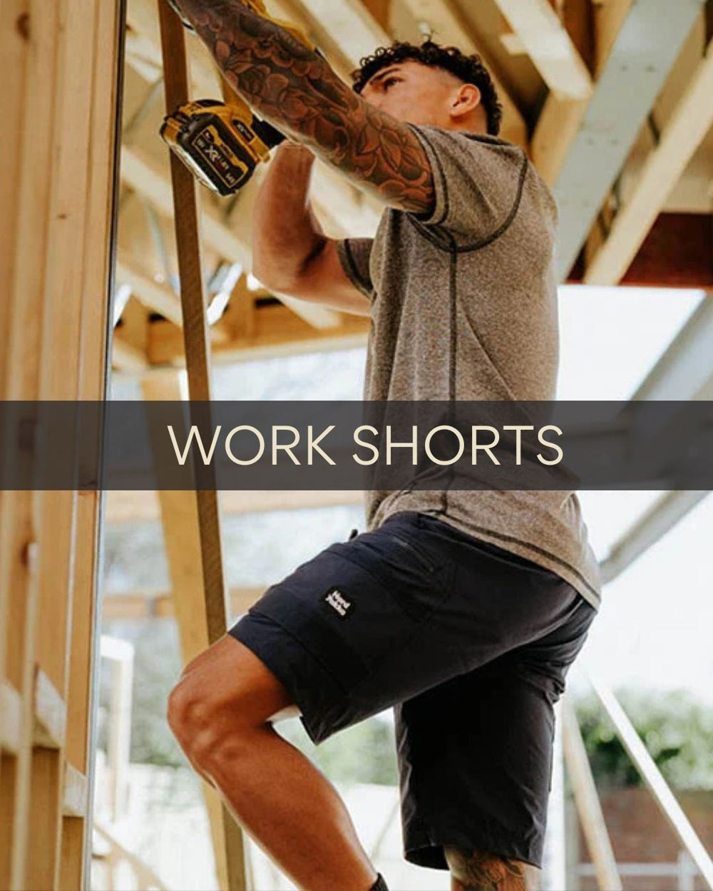 Stubbies Shorts - Original Work Short by Ruggers – The Bloke Shop