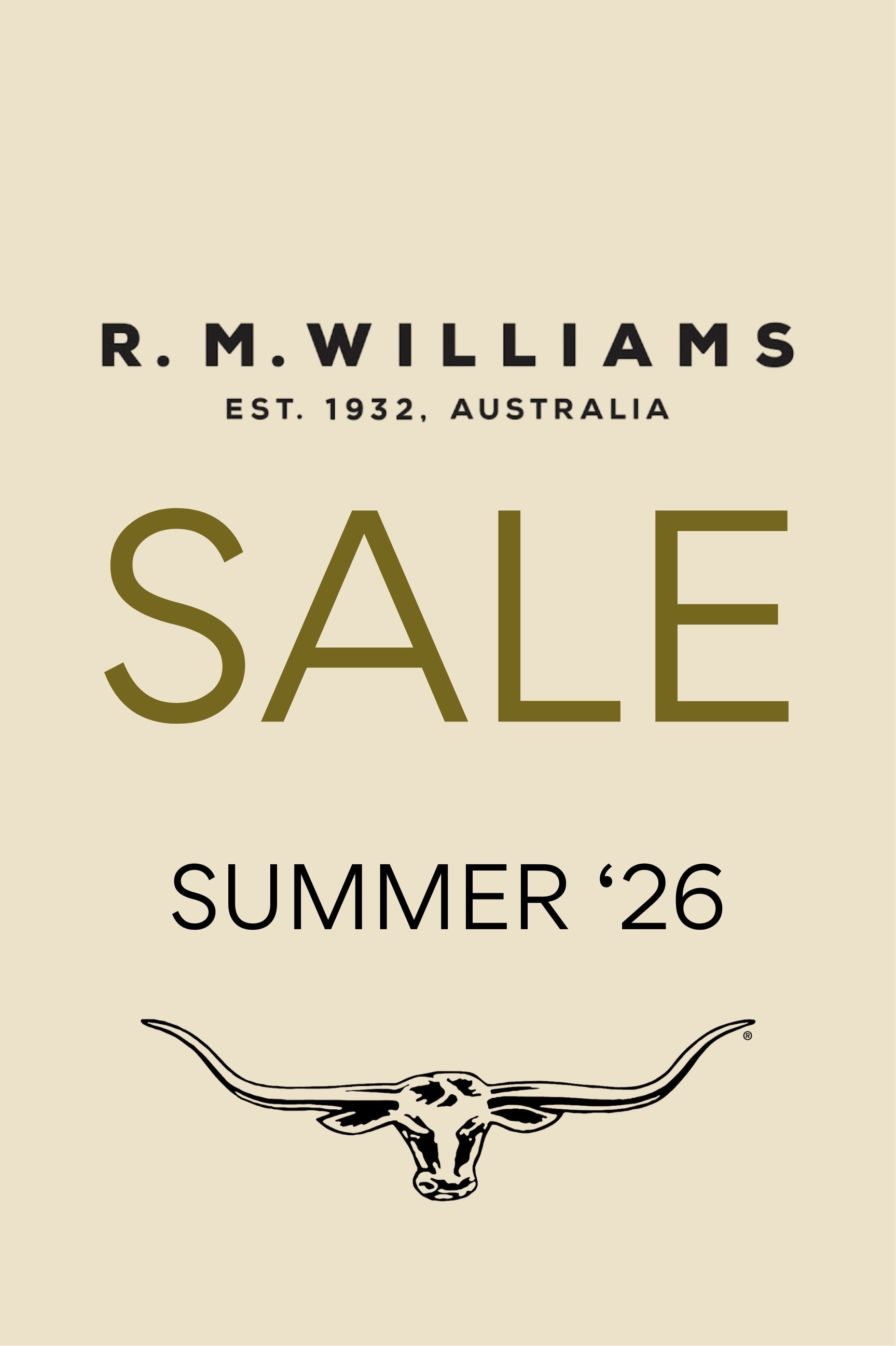 RM Williams End of Season Clearance Sale | McLaren Vale – The Bloke Shop
