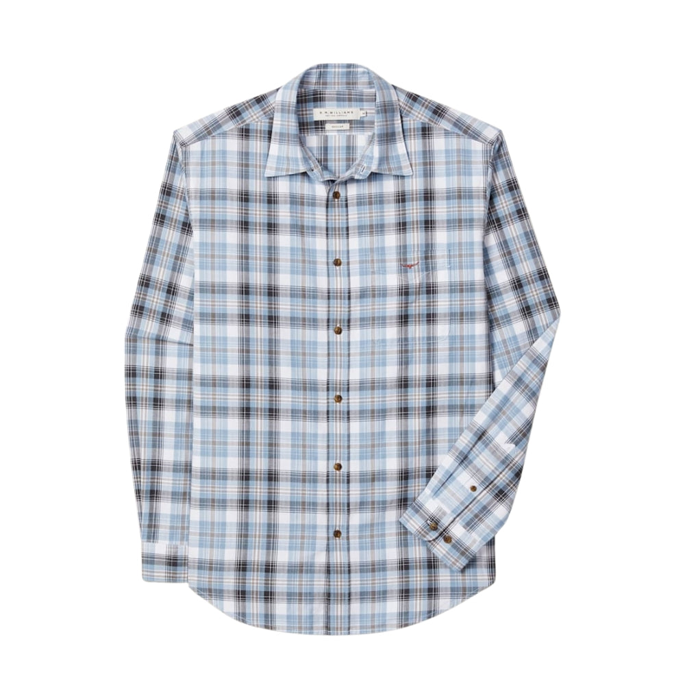 O'Connell Check Long Sleeve Shirt - RM Williams – The Bloke Shop